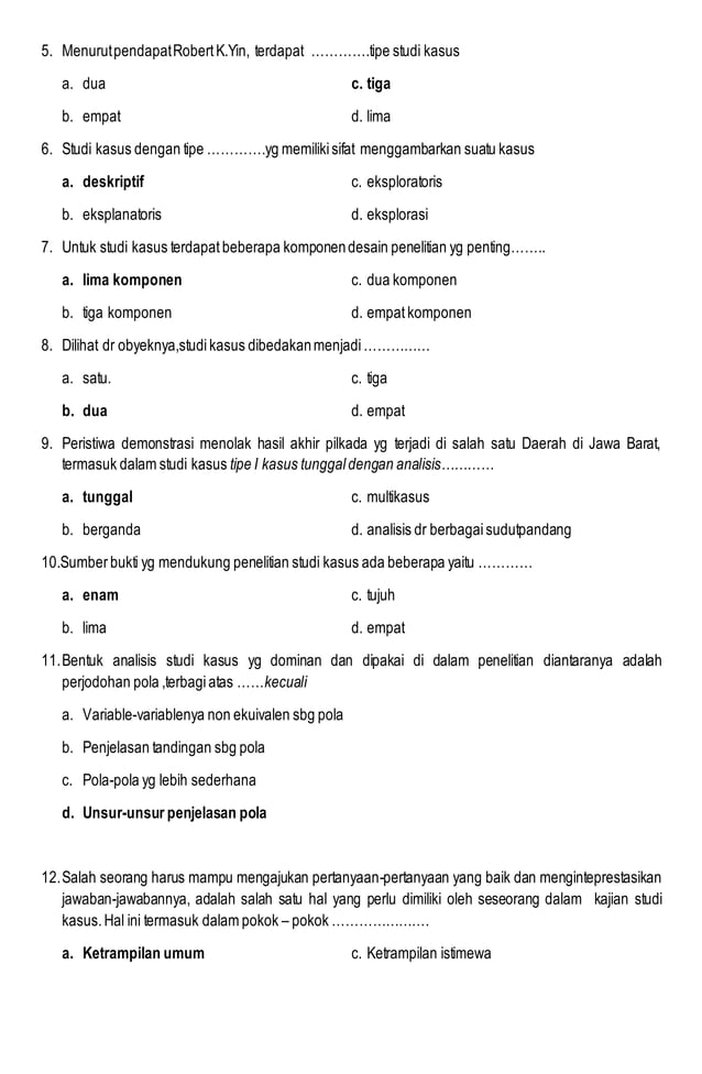SRI SUWANTI- MIP - Latihan 23 | DOCX