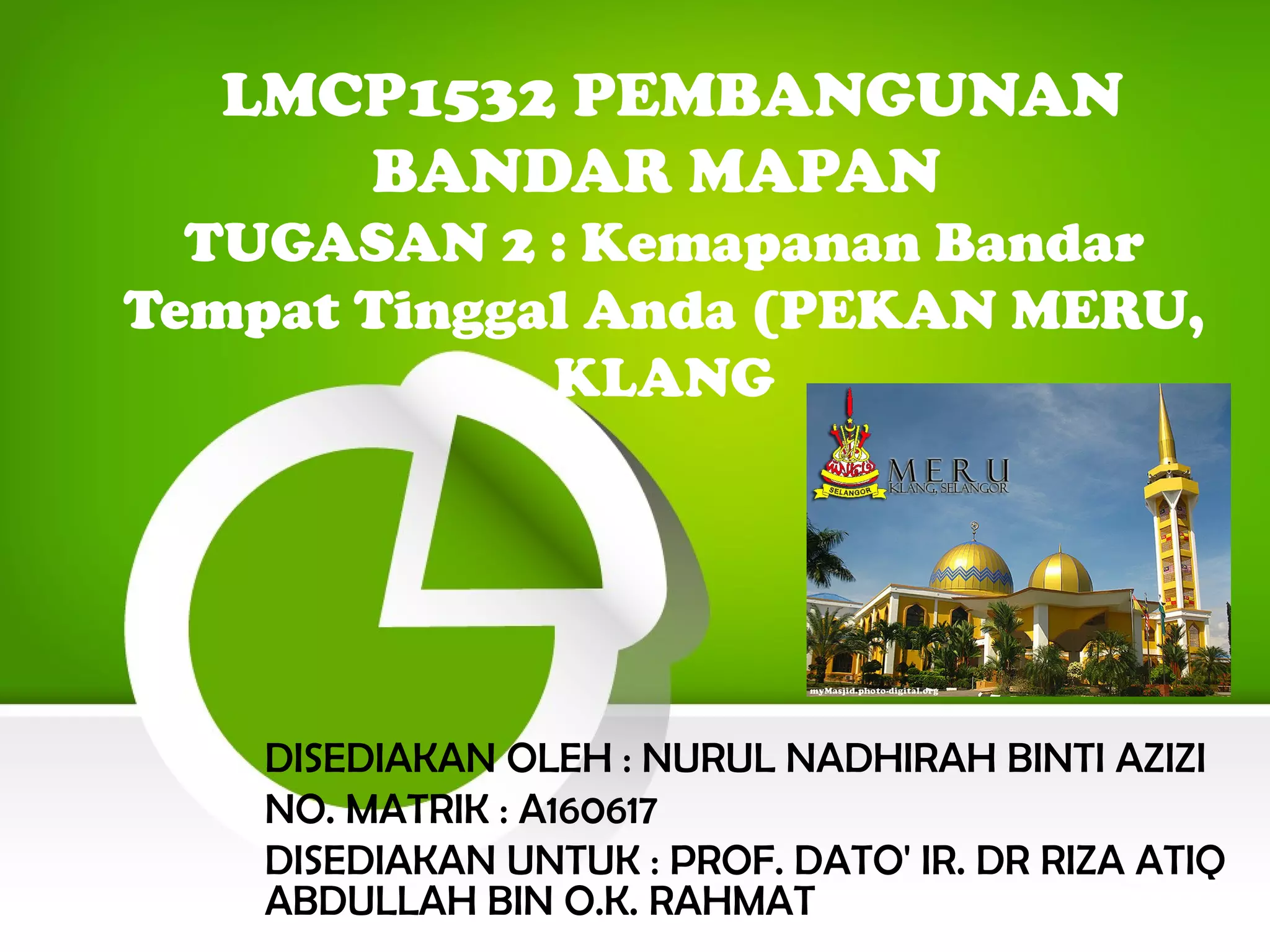 Latihan 2 (bandar mapan) | PPT