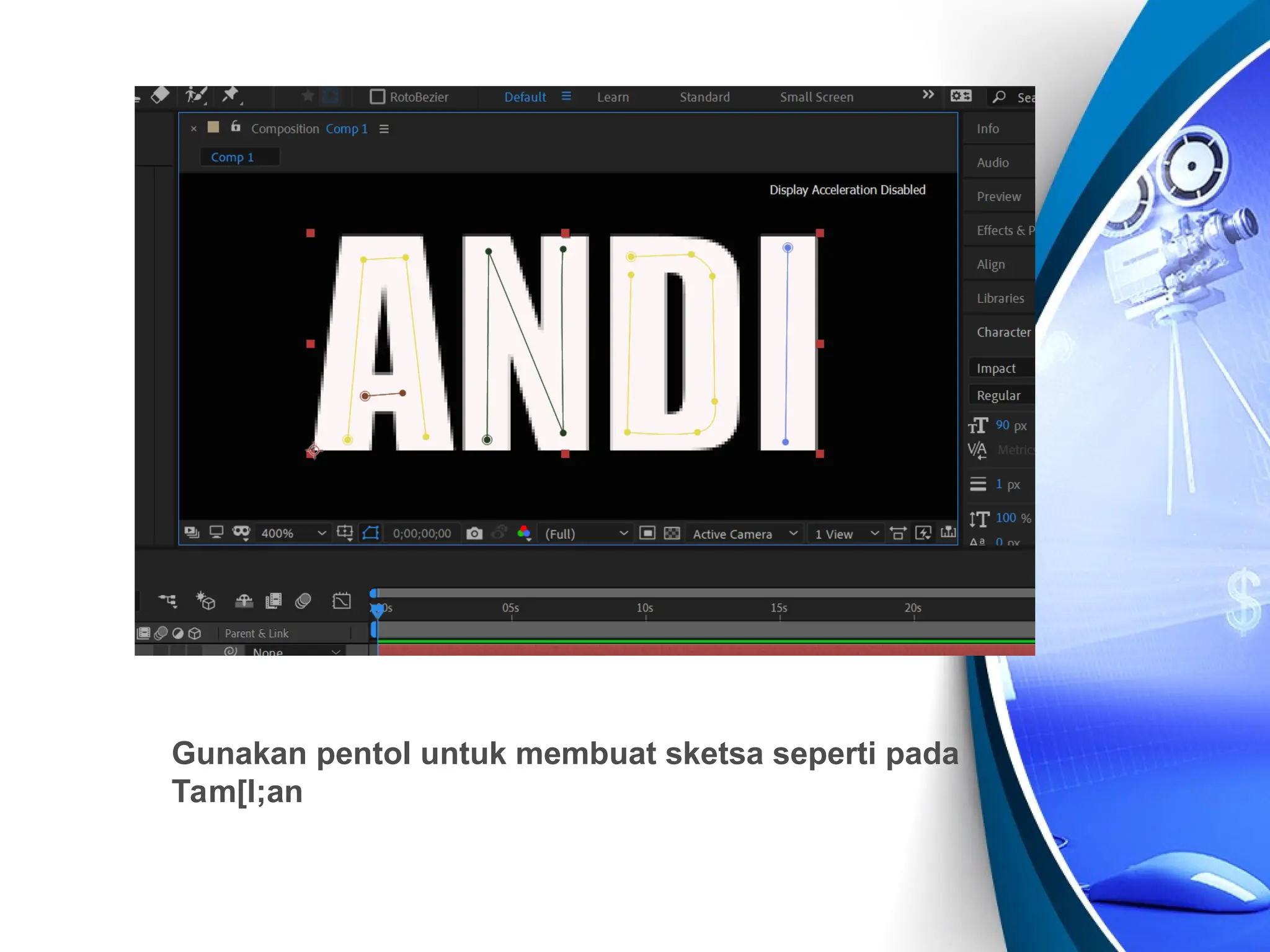 Latihan 2 Membuat Animasi Teks Menulis Baru.ppt