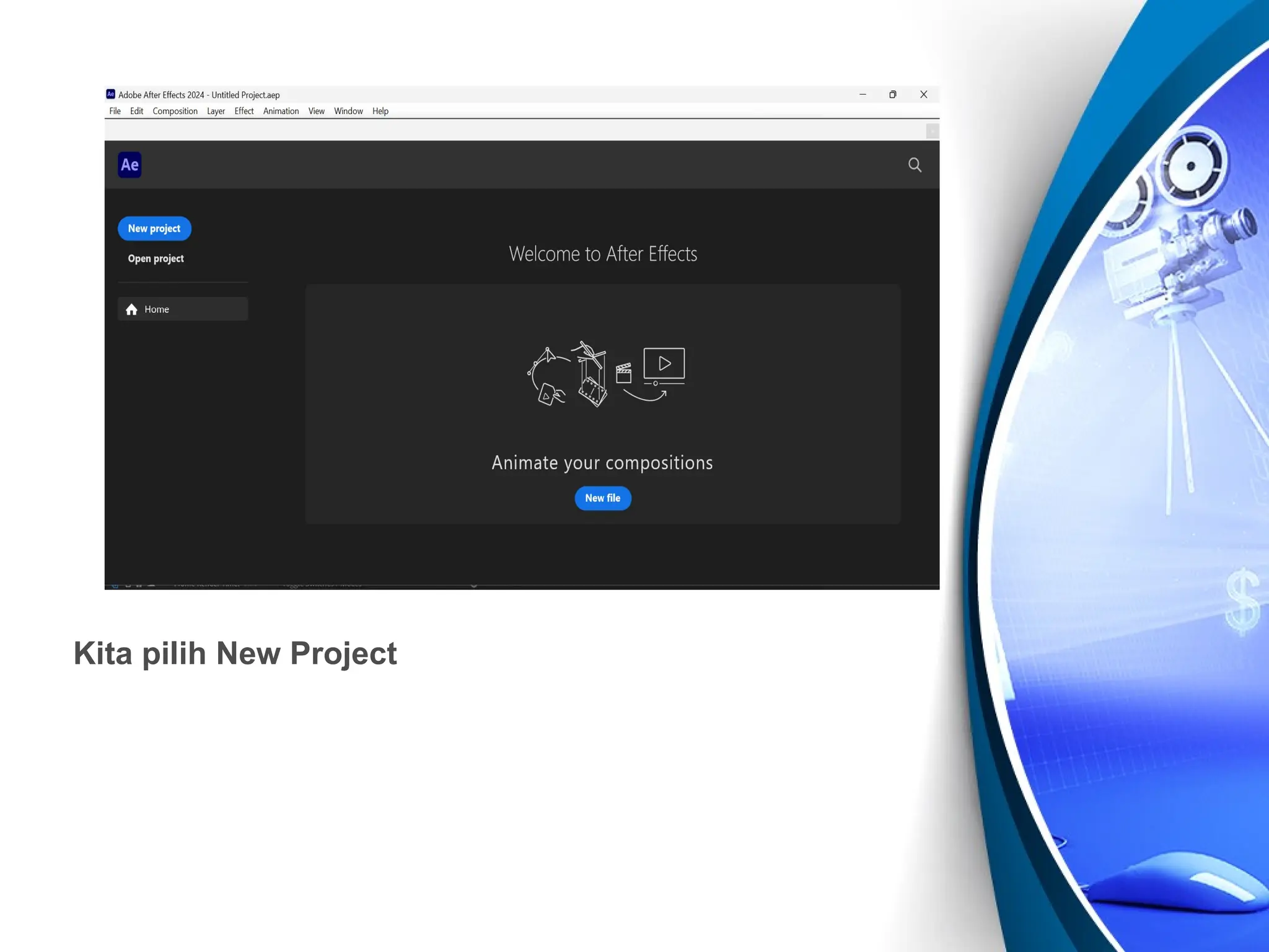 Latihan 2 Membuat Animasi Teks Menulis Baru.ppt