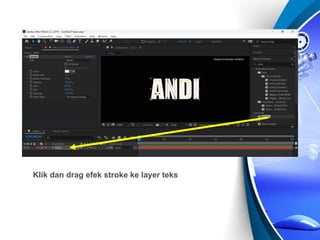 Latihan 2 Membuat Animasi Teks Menulis Baru.ppt