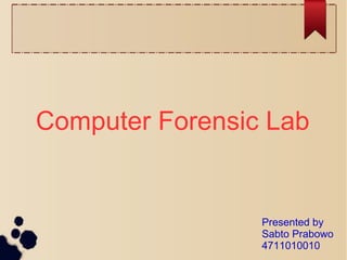Latihan3 comp-forensic-bab2 | PPT