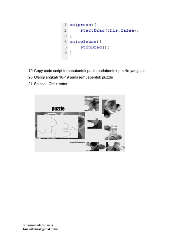 Latihan 5 puzzle | DOCX