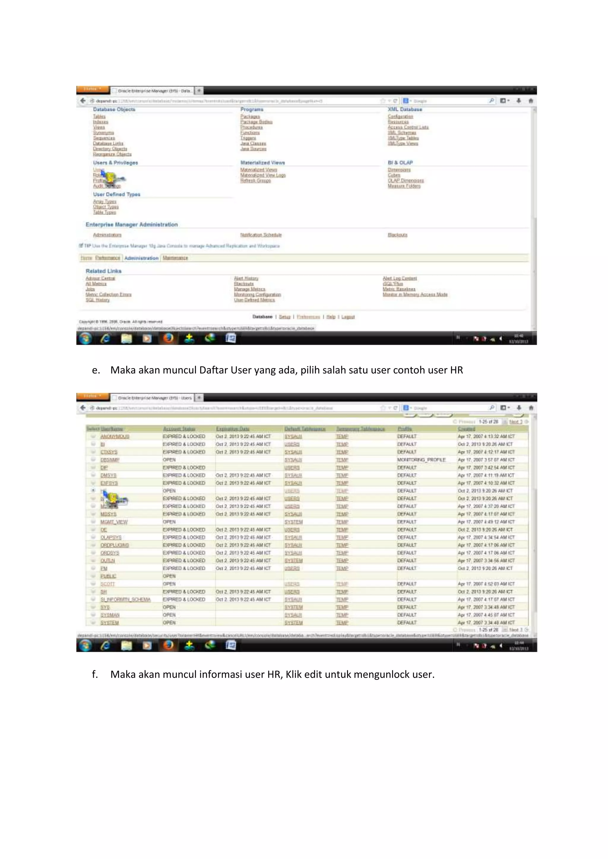 Latihan administrasi basis data | PDF