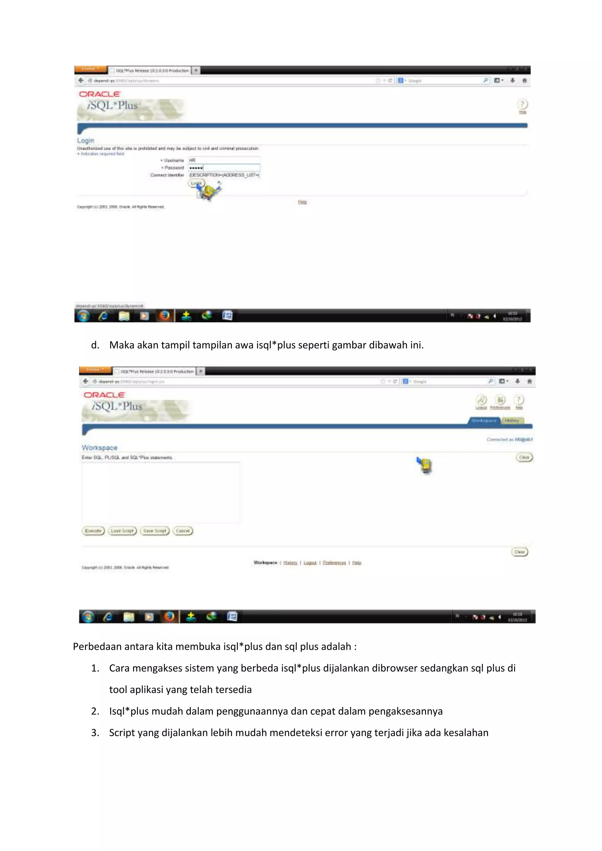 Latihan administrasi basis data | DOCX