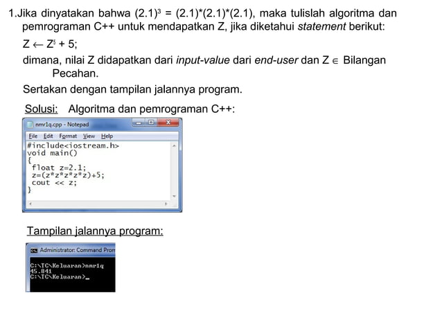 Latihan AlPro-I | PPT