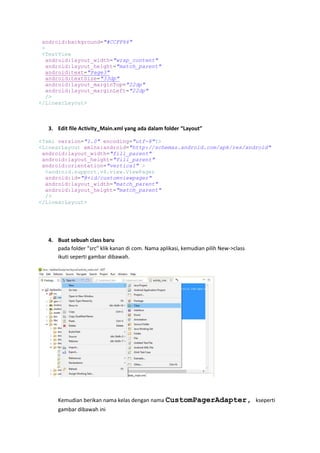 Latihan android | PDF