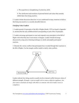 Latihan asertif 2 | PDF
