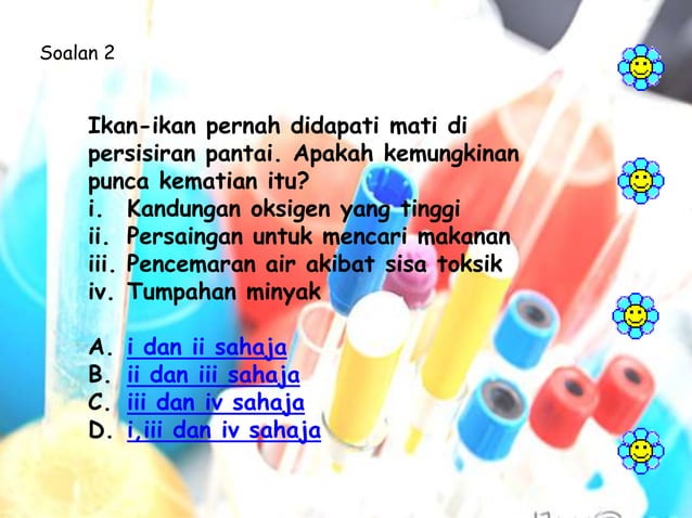 Latihan bab 4 unit 1 bahan buangan | PPTX