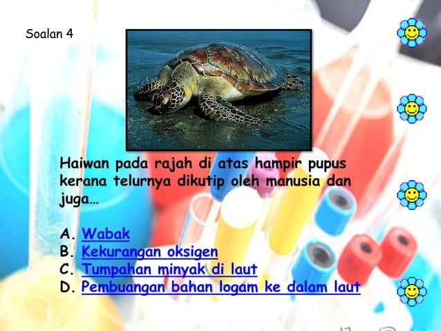 Latihan bab 4 unit 1 bahan buangan | PPTX