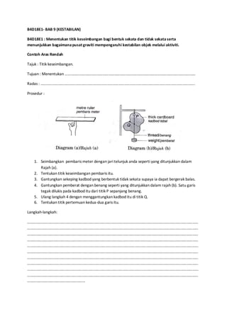 Latihan sains bab 9 | PDF