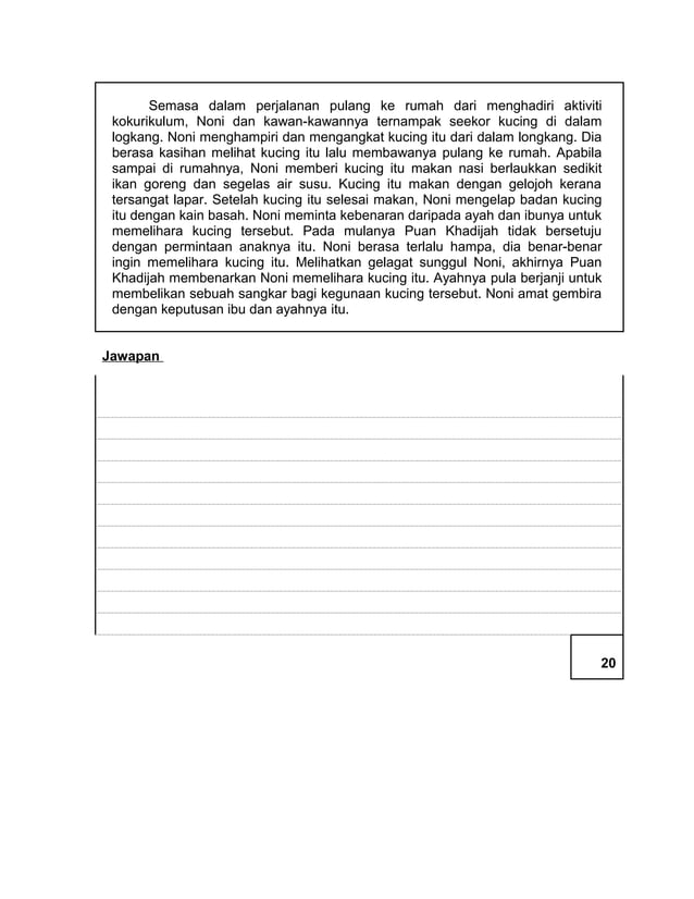 Latihan bahagian c | DOC