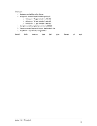 Latihan chapter 5 modul-pratikum pbo fix-pages | PDF