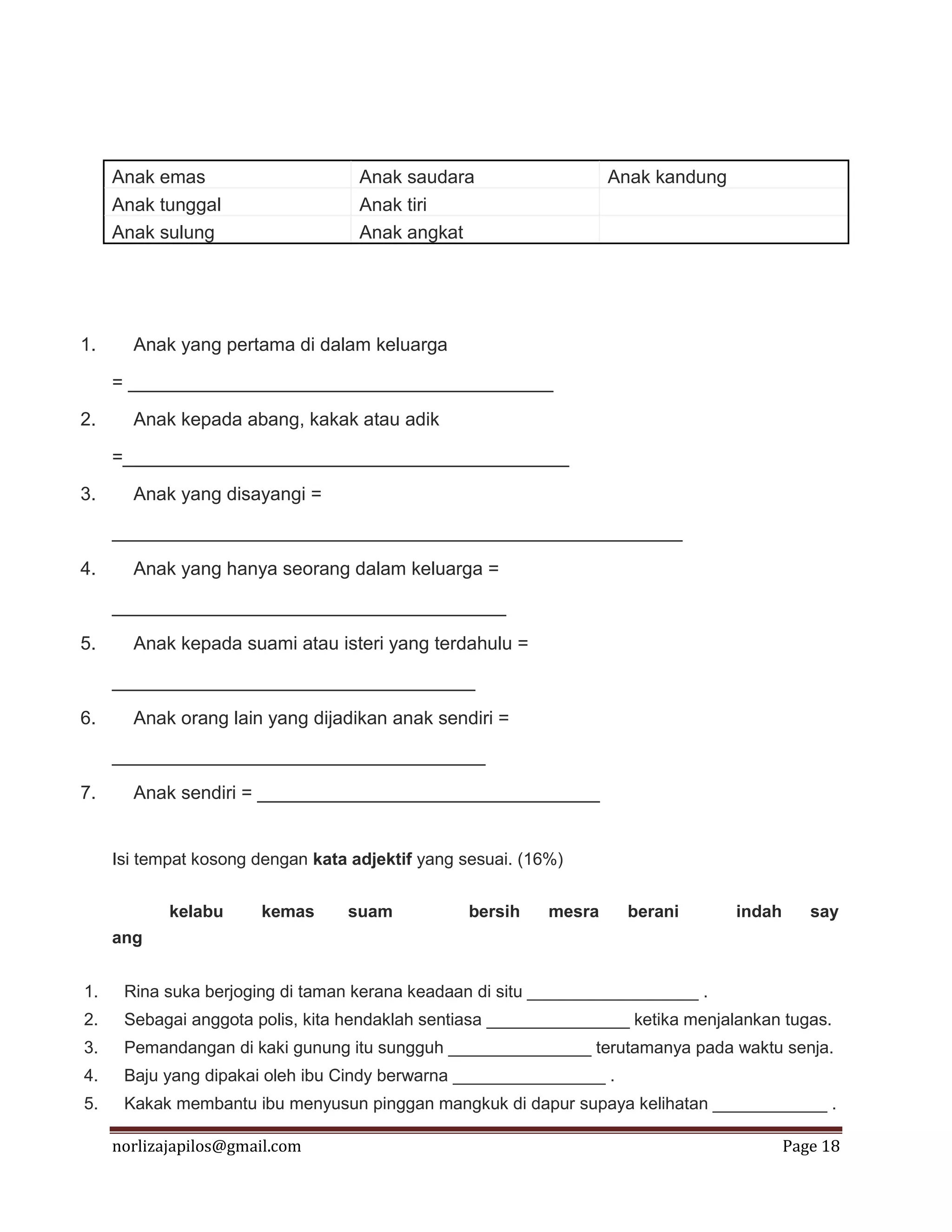 Latihan hari ini | PDF