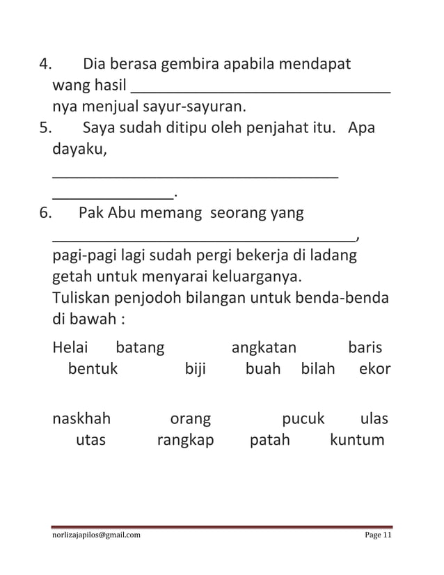Latihan hari ini | PDF
