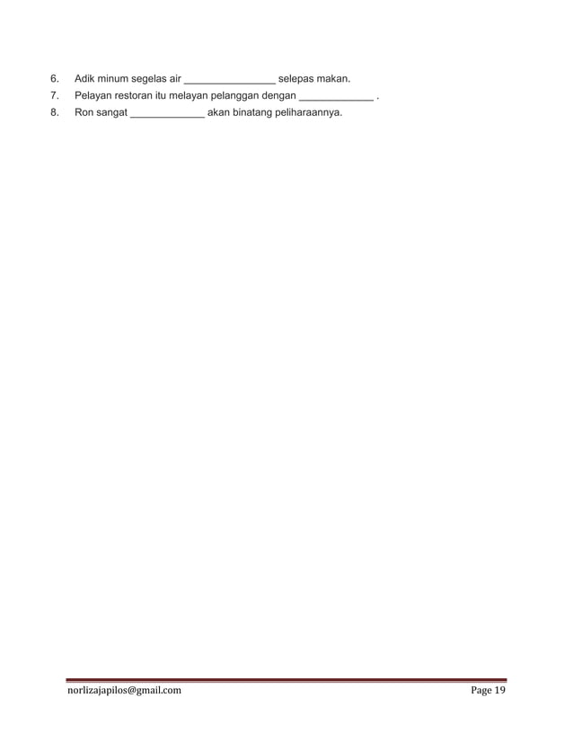 Latihan hari ini | PDF