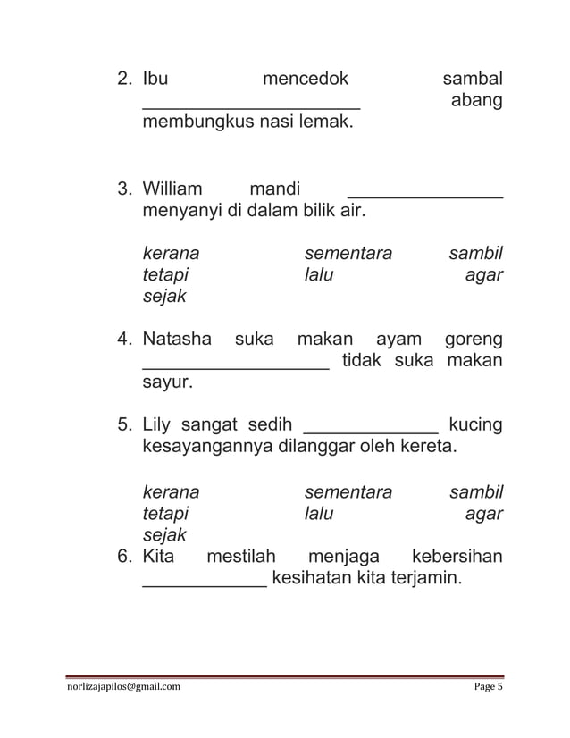 Latihan hari ini | PDF