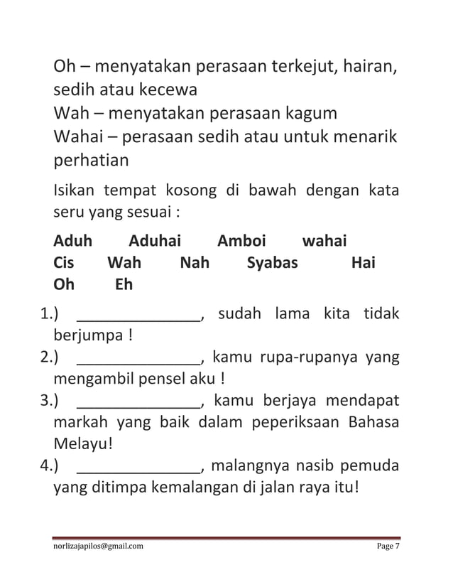 Latihan hari ini | PDF