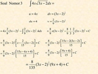 Integral Parsial | PPT