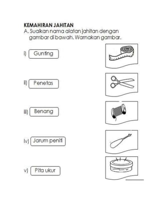 Latihan jahitan kh | DOCX