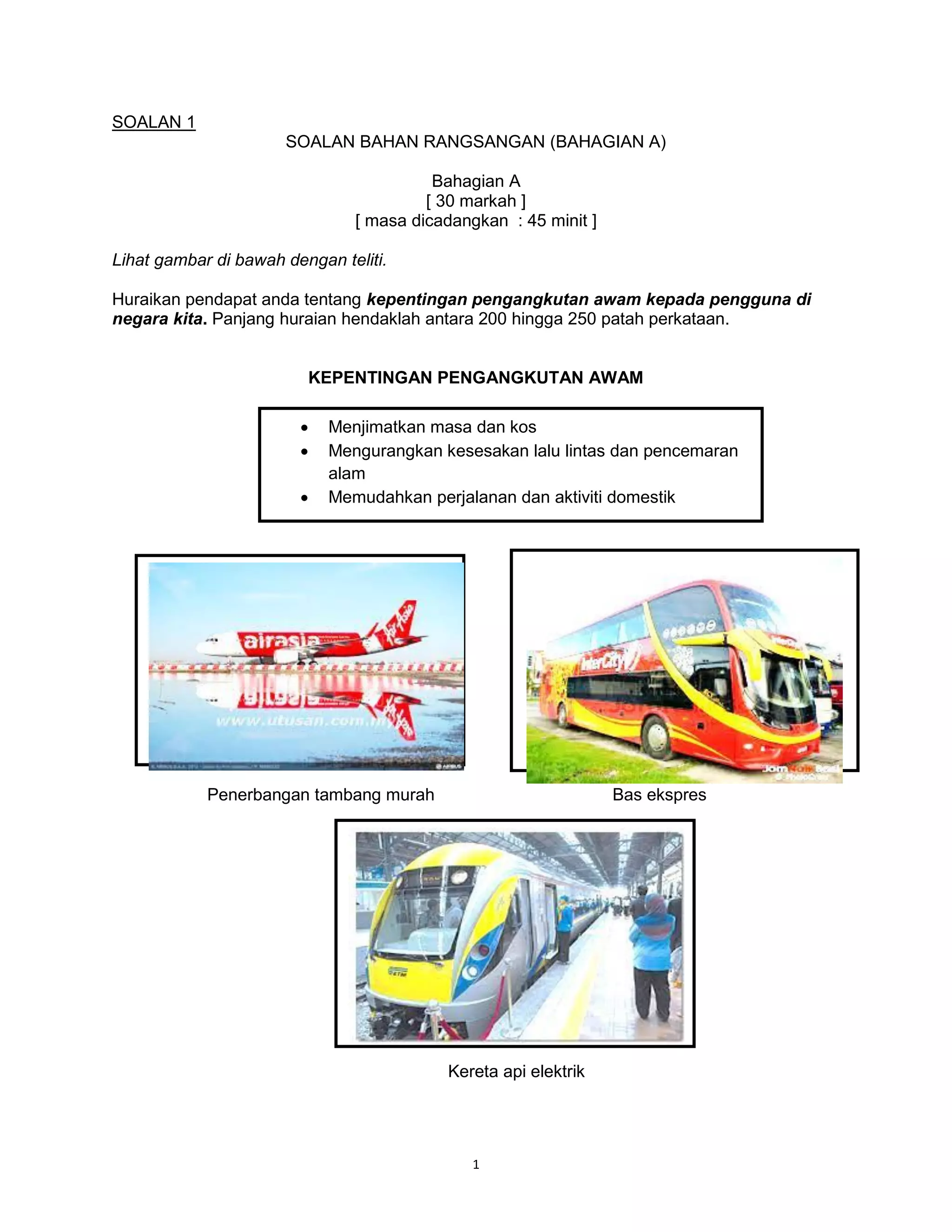 Latihan kertas 1 | PDF