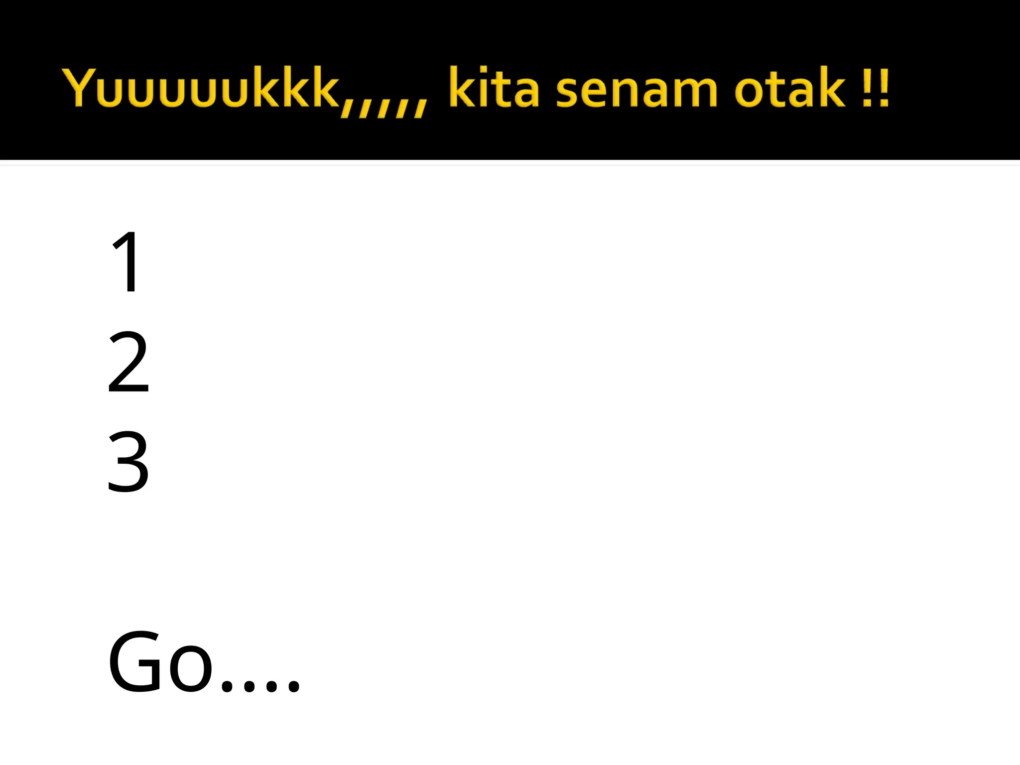 latihan kognitif senam otak lansia ( benar ).ppt