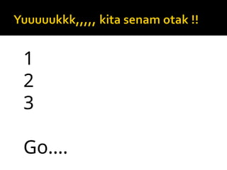 latihan kognitif senam otak lansia ( benar ).ppt