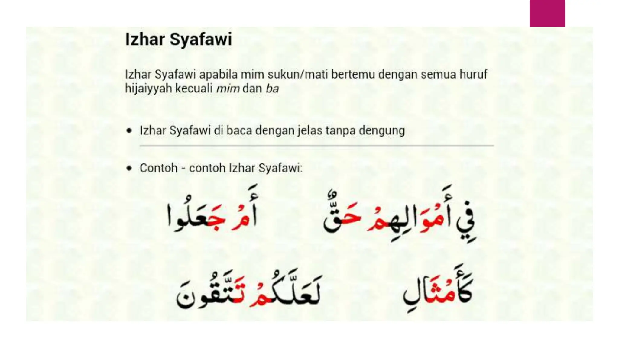 Latihan Makhraj 5 Tajwid Dasar untuk Pemula.pptx