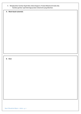 Latihan mekatronik | PDF