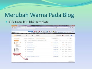 Latihan membuat blog | PPT