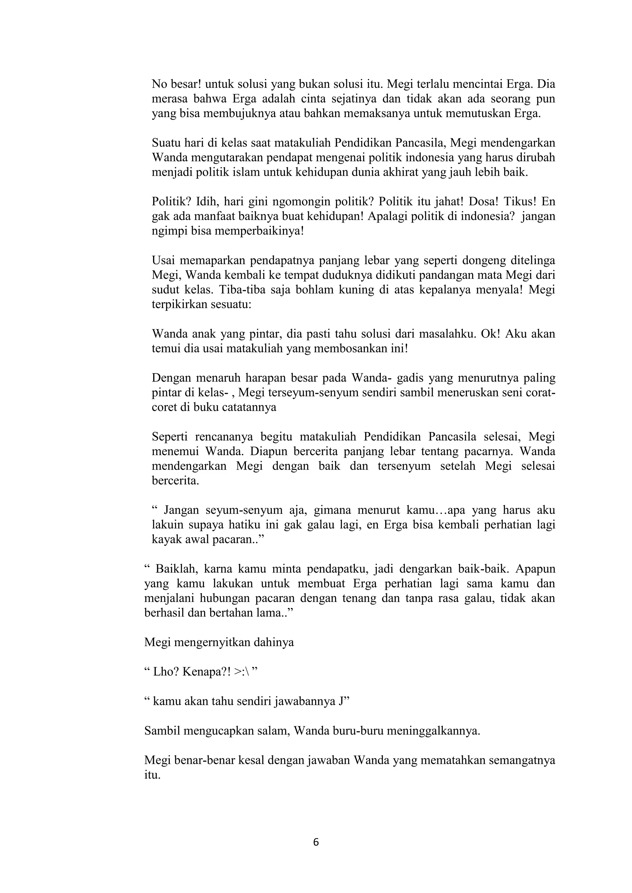 Latihan menulis cerpen | DOCX