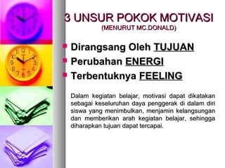 Latihan motivasi | PPT