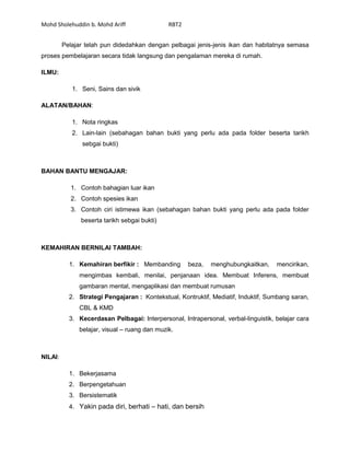 Latihan penggunaan bahan audio | PDF