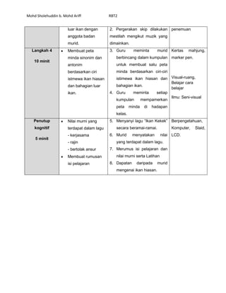 Latihan penggunaan bahan audio | PDF