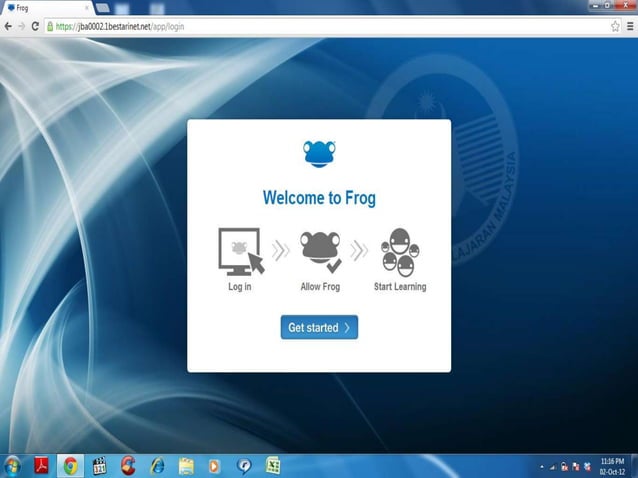 Latihan penggunaan frog vle (virtual learning environment | PPTX