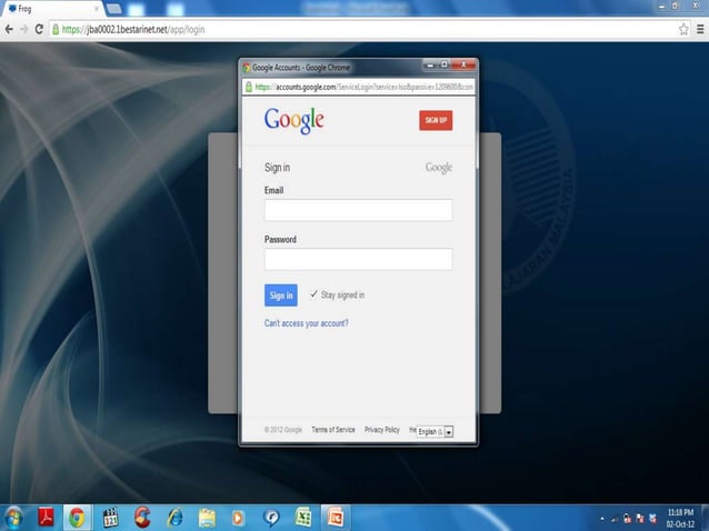 Latihan penggunaan frog vle (virtual learning environment | PPTX