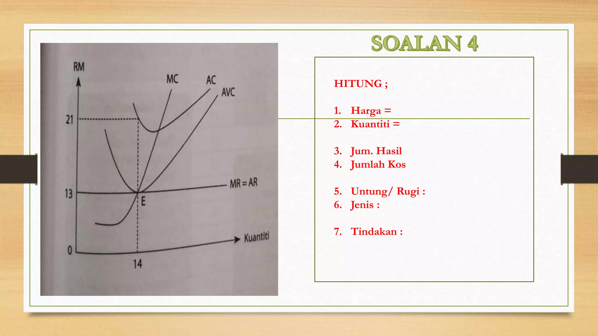 Latihan pasaran persaingan sempurna | PPT