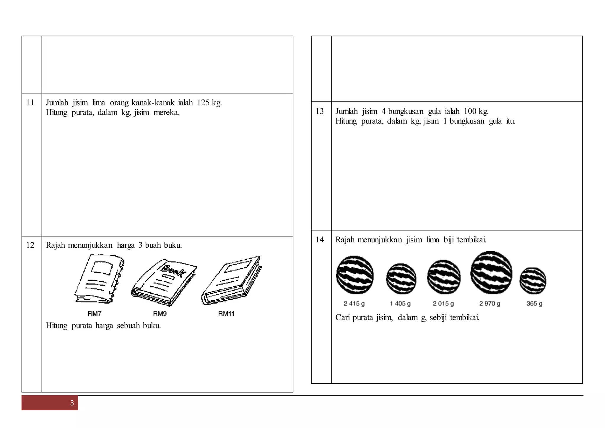 Latihan purata | PPT