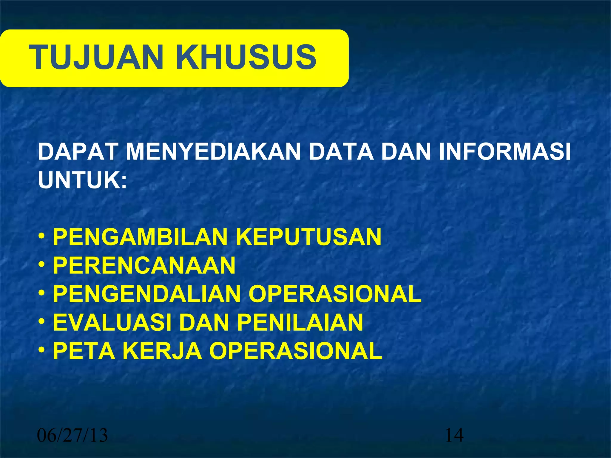 Latihan pencatatan dan pelaporan program KB Nasional | PPT