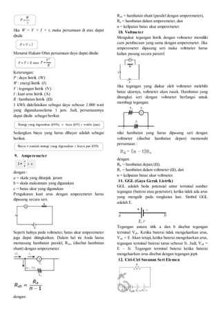 rangkuman listrik dinamis | DOCX