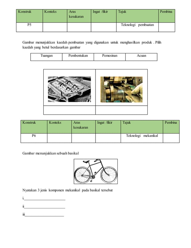 Latihan rbt 1 3 | DOC