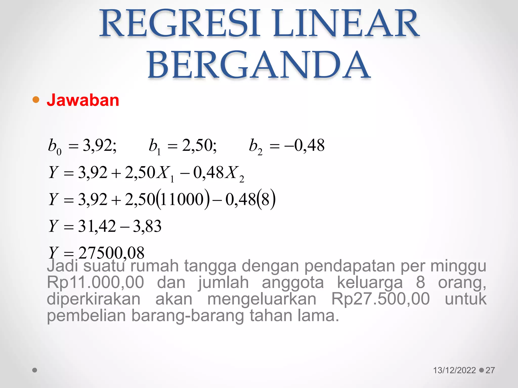 Latihan Regresi Linear Berganda.ppt