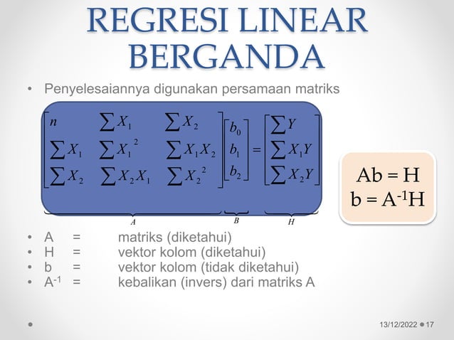 Latihan Regresi Linear Berganda.ppt