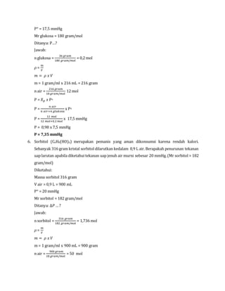 Latihan Soal dan Jawaban Sifat Koligatif Larutan.docx