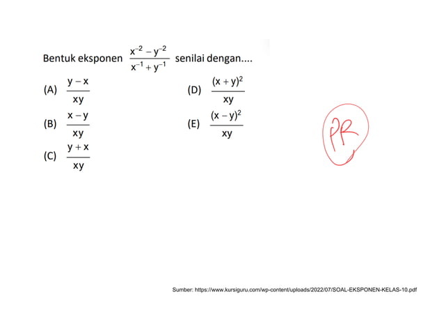 LATIHAN SOAL EKSPONEN dan bentuk akar.pdf