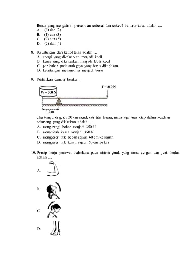 Latihan soal pas gasal | PDF