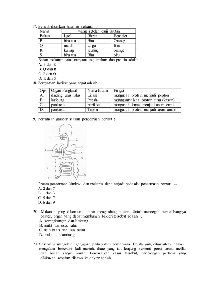 Latihan soal pas gasal | PDF