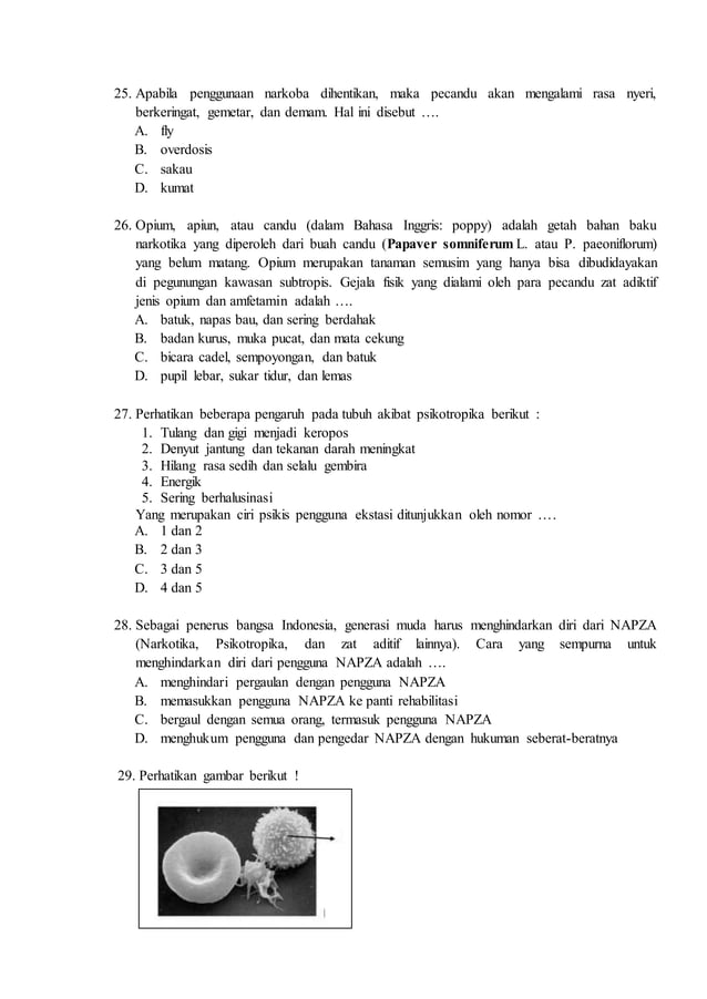 Latihan soal pas gasal | PDF