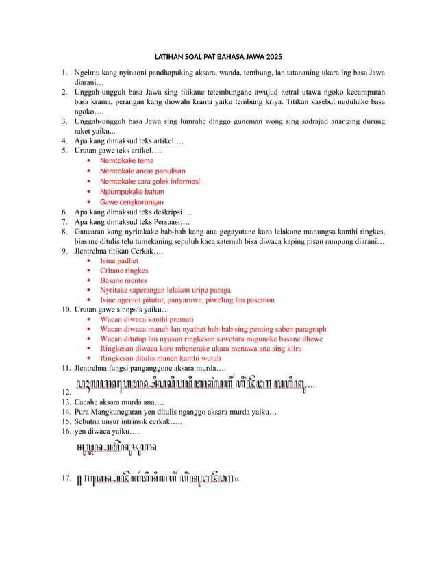 LATIHAN SOAL PAT BAHASA JAWA XI 2025.docx