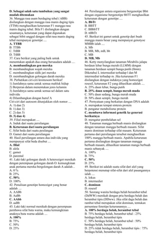 LATIHAN SOAL PEWARISAN SIFAT KELAS 9 SEMESTER 1 TAHUN 2022.pdf